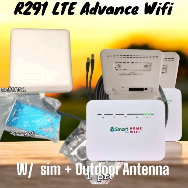 SMART Bro Prepaid Home Wi-fi LTE ( lock) with FREE smart Sim | Shopee ...