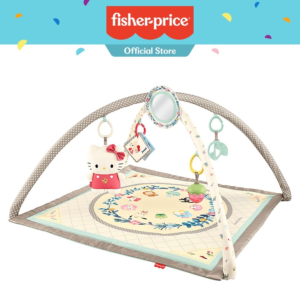 Fisher-Price Sanrio Hello Kitty Baby Musical Deluxe Gym | Shopee ...