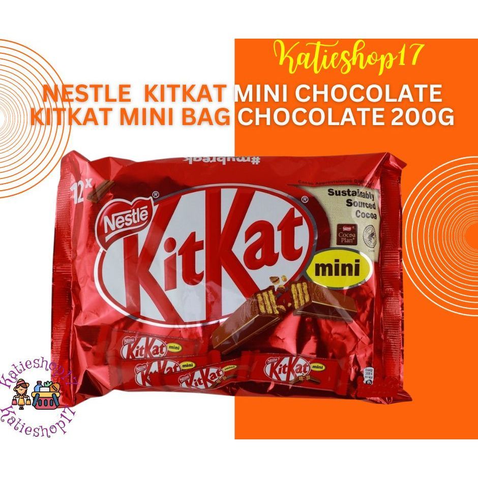 Nestle Kitkat Minis 200g Kitkat Mini Chocolate Kitkat Mini Bag ...