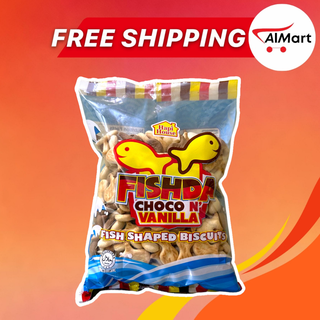TOP NOTCH FISHDA CHOCO N' VANILLA BISCUIT (200 GRAMS) | Shopee Philippines