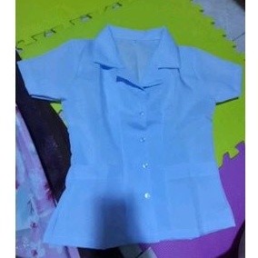 Sm Uniform blouse with pocket and with out pocket | Shopee Philippines