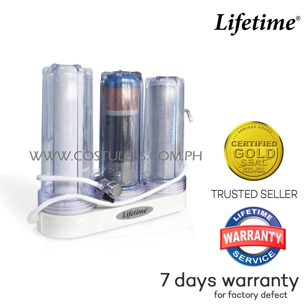 Lifetime LWF-05LAK 5 level Alkaline Water Purifier Set CERTIFIED WATER ...
