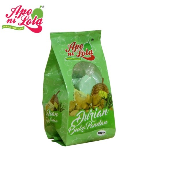 Apo ni Lola | Durian Buko Pandan Yema Small 10 pcs | Davao Sweets ...