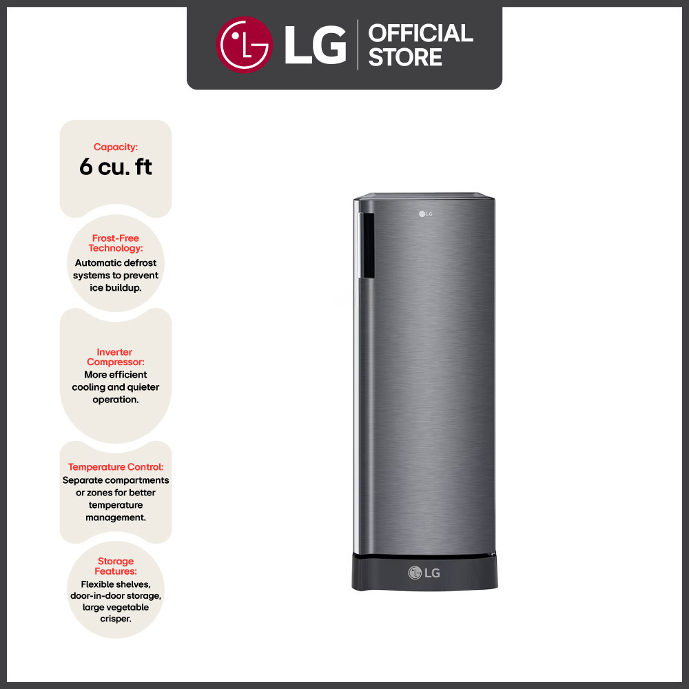 LG Refrigerator One-Door Gr-C201slzb 6 Cu. Ft. | Shopee Philippines