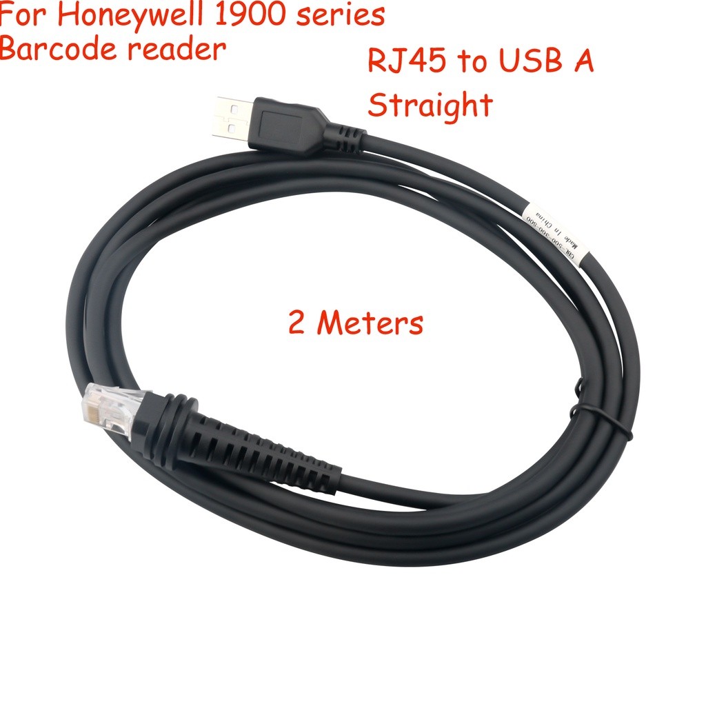 USB Cable for Honeywell Barcode Scanner, USB to RJ45 Cable, CBL-500-300 ...
