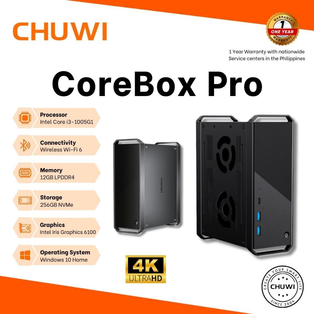Chuwi CoreBox Pro mini PC Intel Core i3 10th Gen | Shopee Philippines