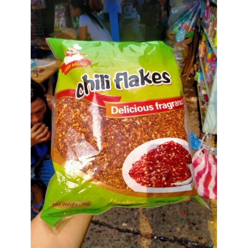 Chili flakes 1kg chefbrand | Shopee Philippines