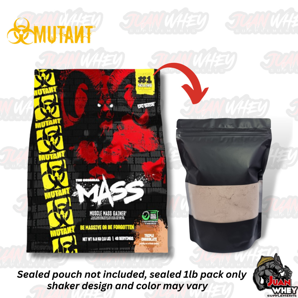 Mutant Mass Weight Gainer Protein Powder (1LB/2LBS) | Shopee Philippines