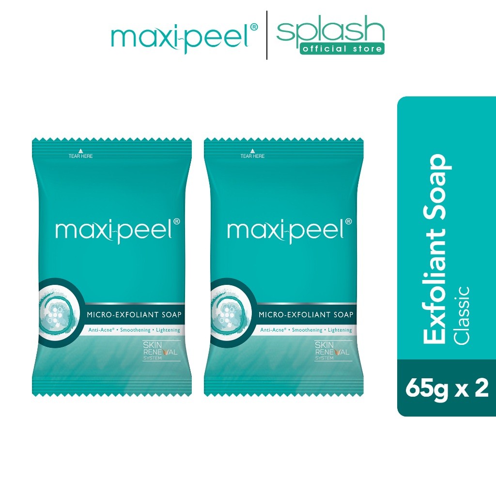 Maxi-Peel Micro Exfoliant Bar Soap Classic Anti-Acne Whitening 65g Set ...