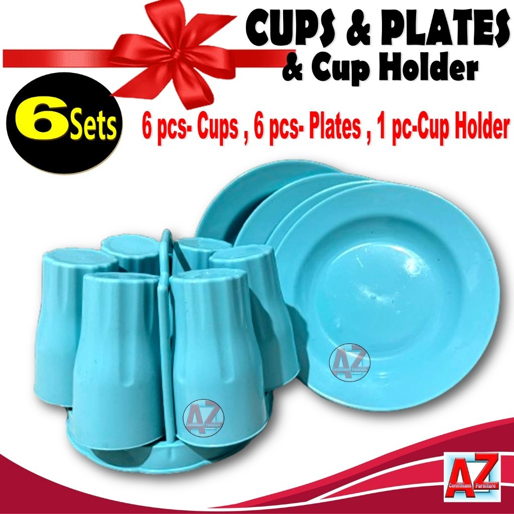 GIFT SET-Plastic Plates , Cups good for giveaway, gift set LOWEST PRICE ...