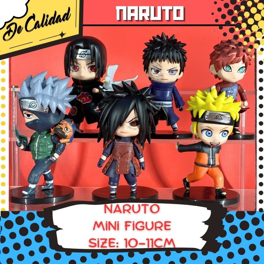 Naruto Shippuden Akatsuki Set of 11 Action Figure | Shopee Philippines