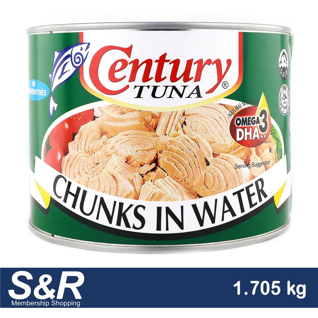 Century Tuna Chunks in Water 1.7kg | Shopee Philippines
