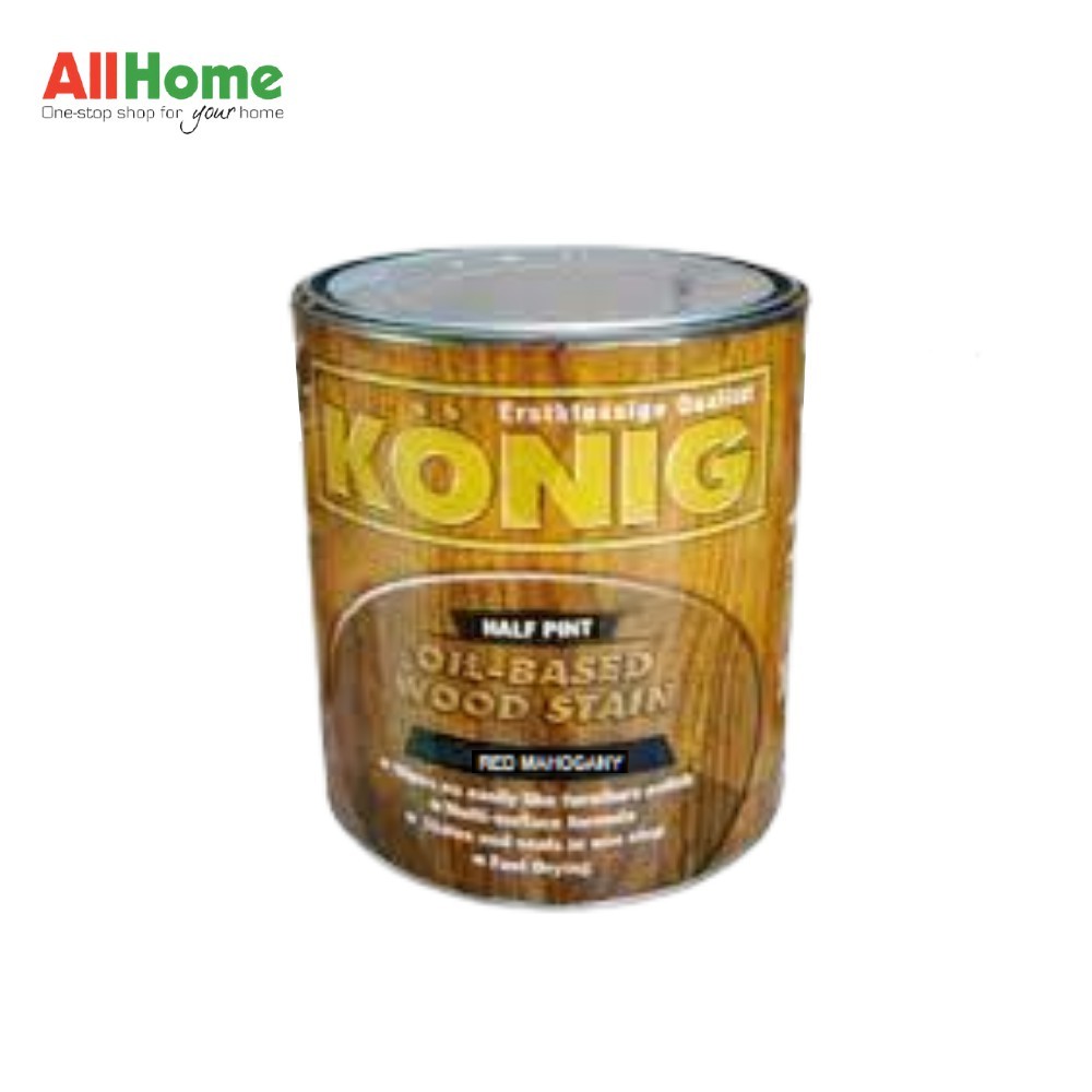 KONIG WOODSTAIN RED MAHOGANY (1/2PINT) | Shopee Philippines