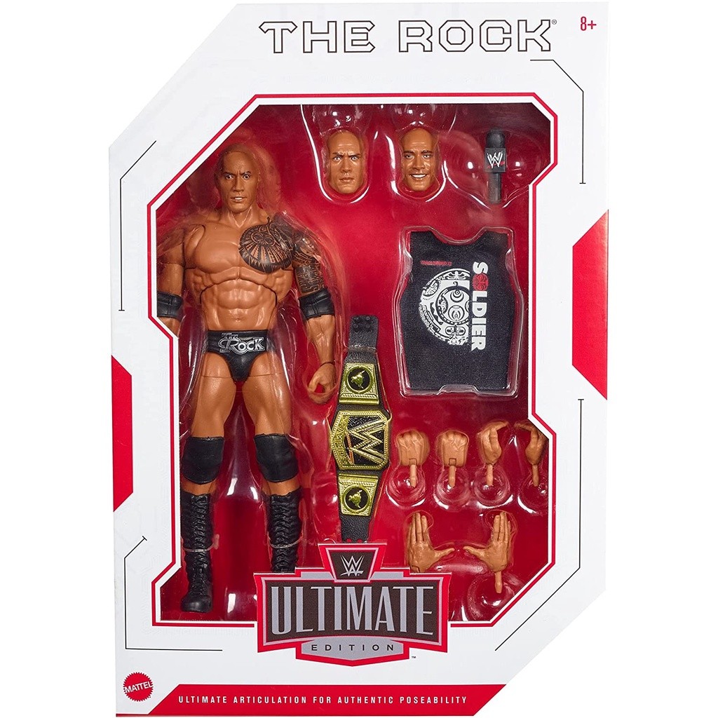 THE ROCK WWE Ultimate Edition | Shopee Philippines