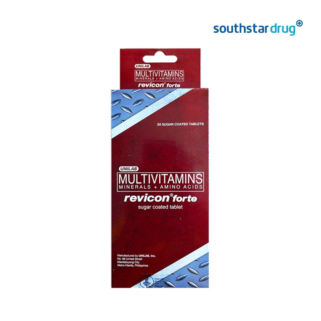 Revicon Forte Sugar Coated Tablet - 30s | Shopee Philippines