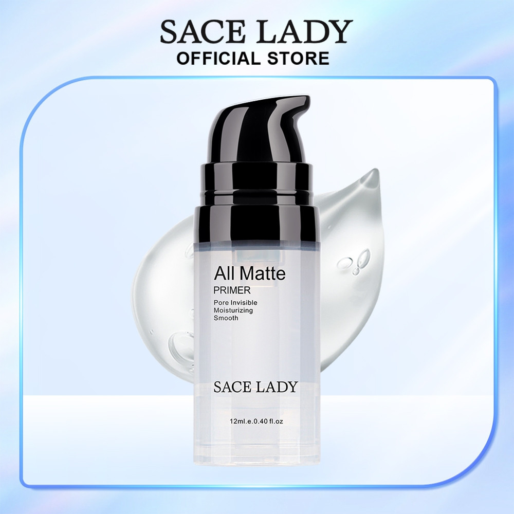 SACE LADY Face Primer Matte Pore Minimizer Long Lasting Smooth Base ...