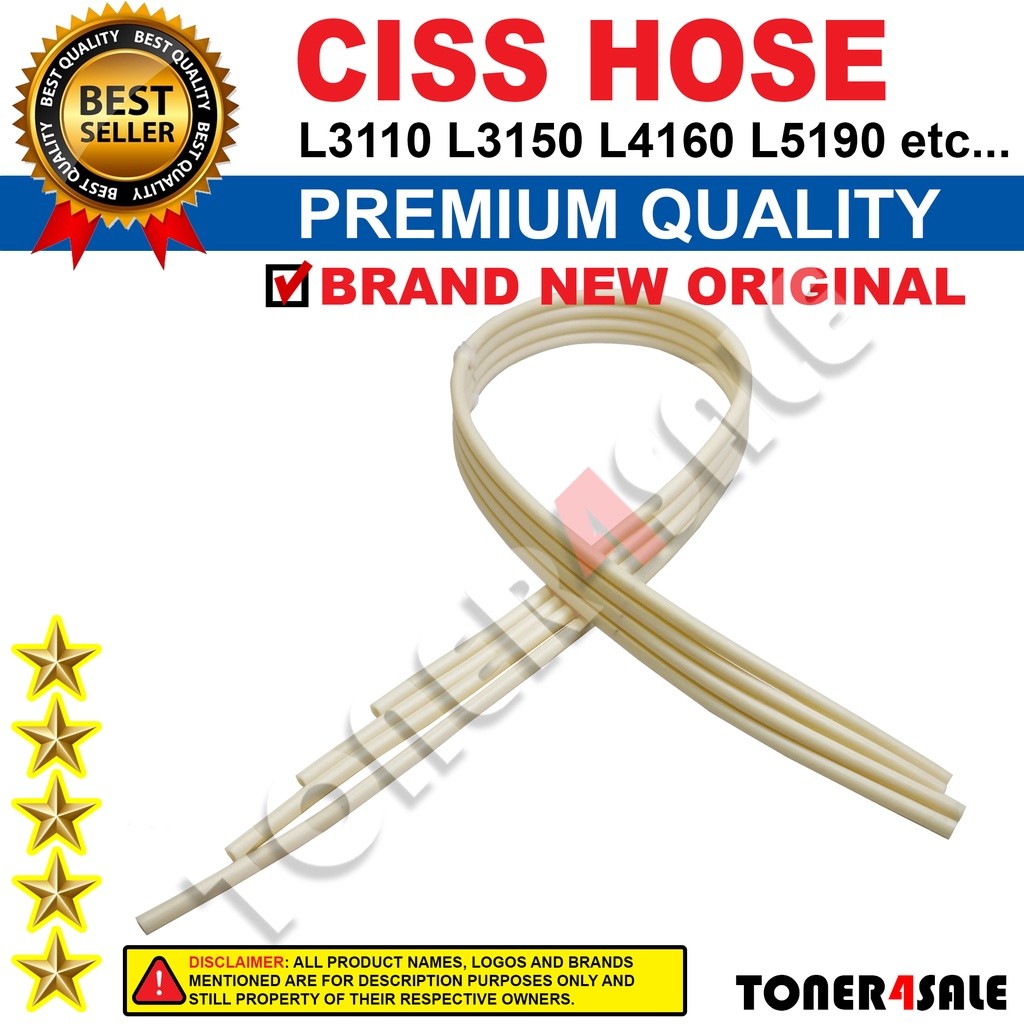 CISS Hose for Epson L3110 L3210 L3150 L3250 L1110 L1210 L1250 L4160 ...