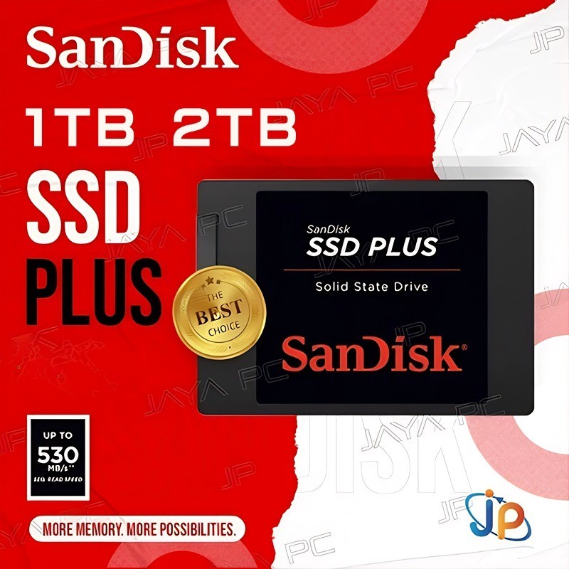 SanDisk SSD PLUS SATA III 2.5 Solid State Drive 1TB 2TB | Internal SSD ...