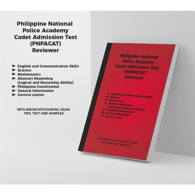 PNPA Cadet Admission Test Reviewer w/ Neuro-Psychiatric Exam 2025 ...