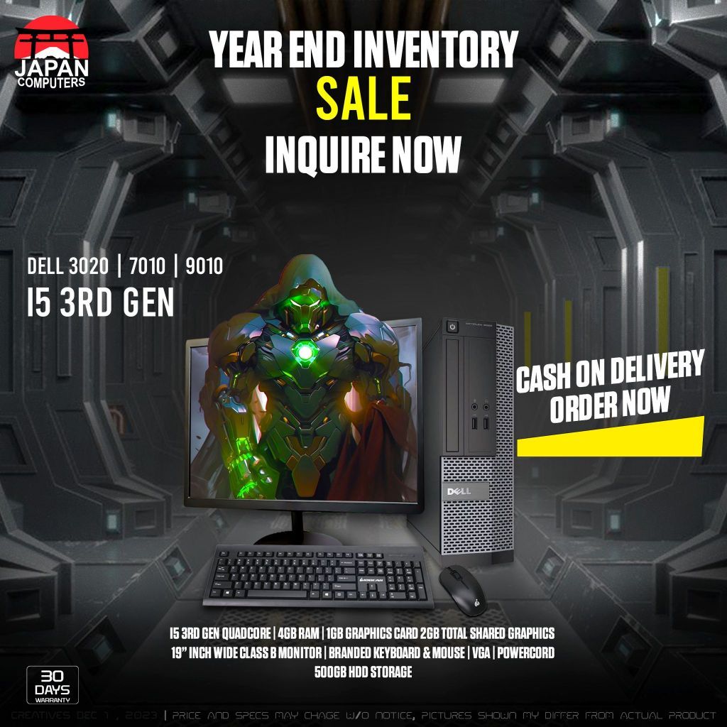 DELL 3010 | 7010 | 9010 i5 3RD GEN GEN DESKTOP PACKAGE | Shopee Philippines