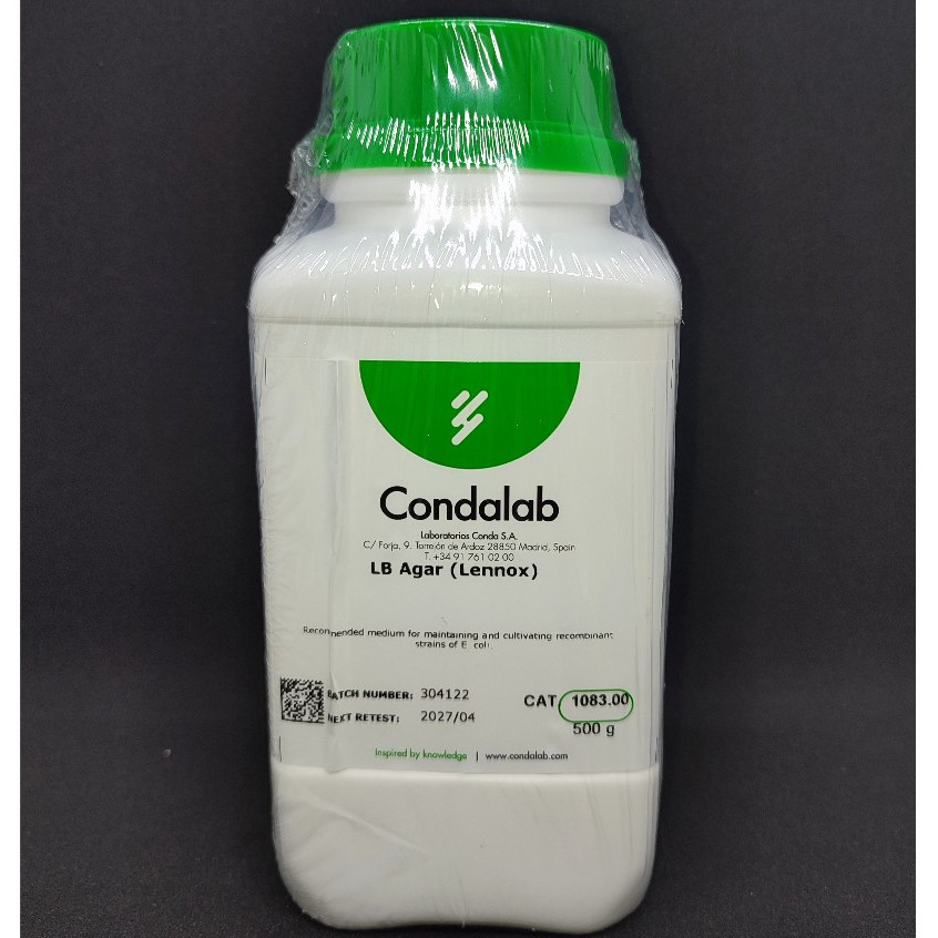 LB Agar / LB Broth (Luria-Bertani) Lysogeny 500g For Laboratory and ...