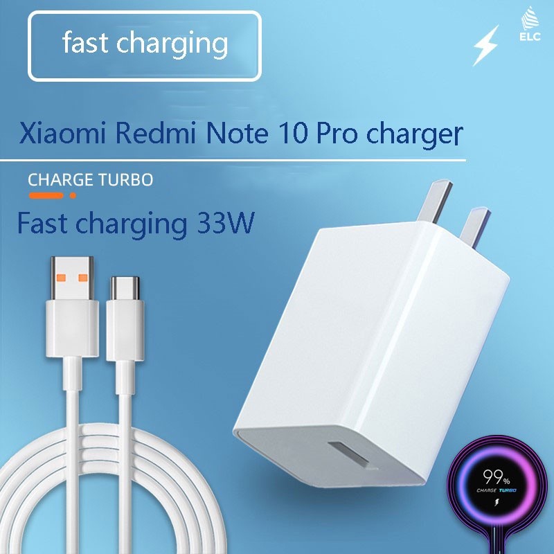 Redmi note 10 pro charger Turbo Charger 33W for Redmi Note 10/Note 11T ...
