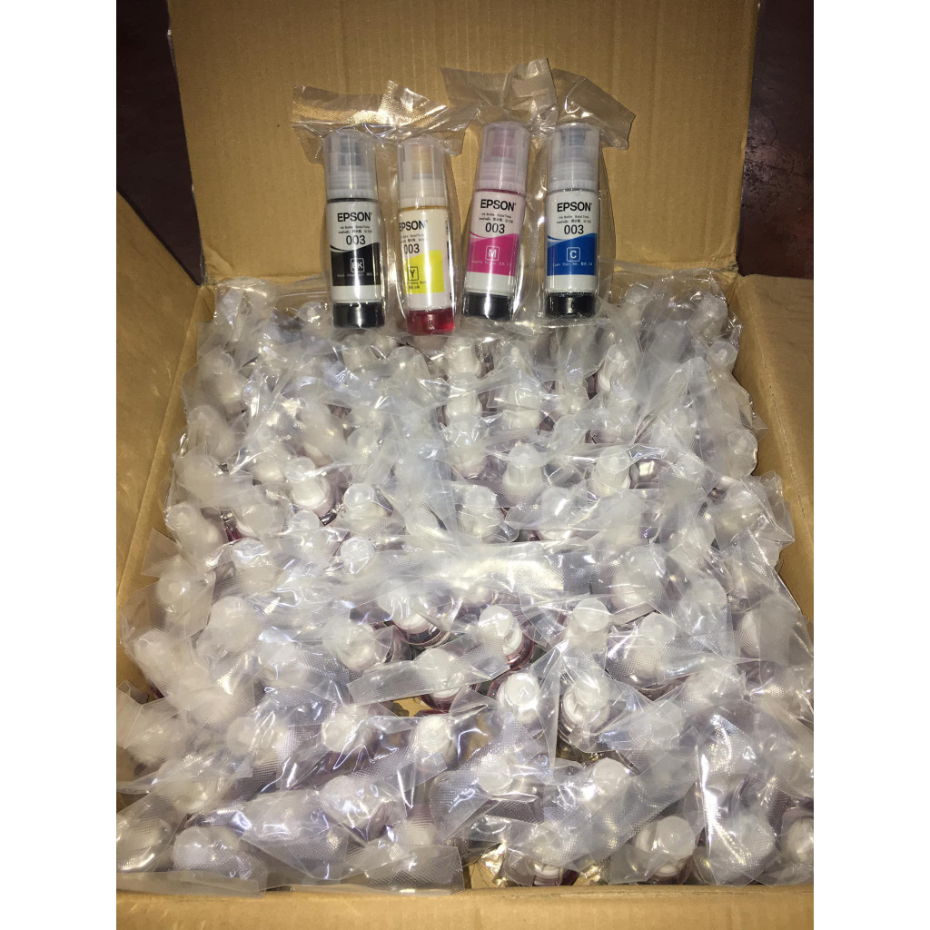 100% Original Epson 003 Ink Refill Ink 003 Bote ng Epson Inks L3210 ...