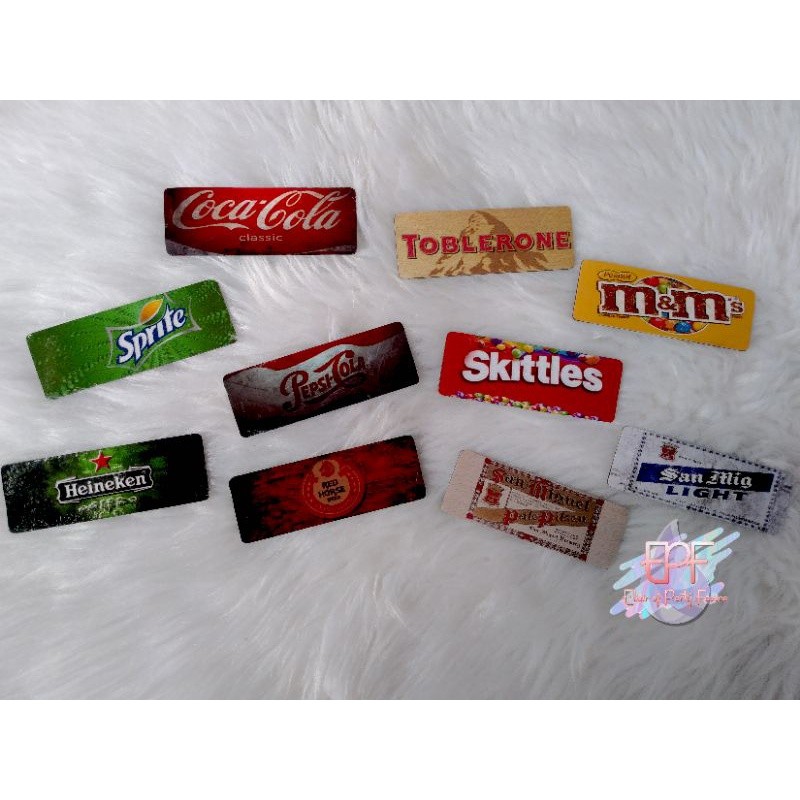Rectangle Mini Ref Magnet Coca-Cola Toblerone Heineken m&m Red Horse ...