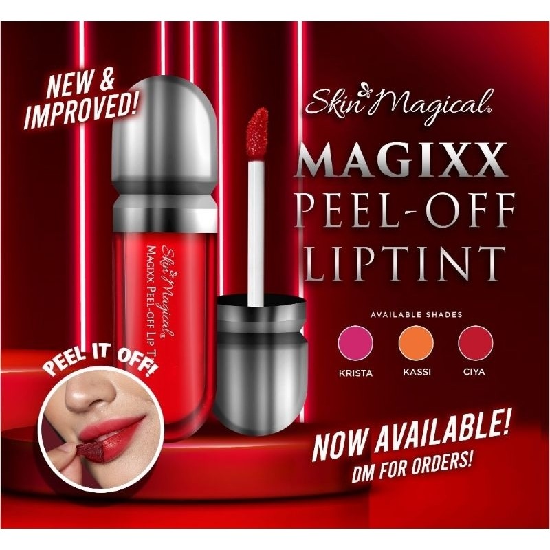 Skin Magical MAGIXX PEEL-OFF LIP TINT - Kasi, Krista, ciya (new ...