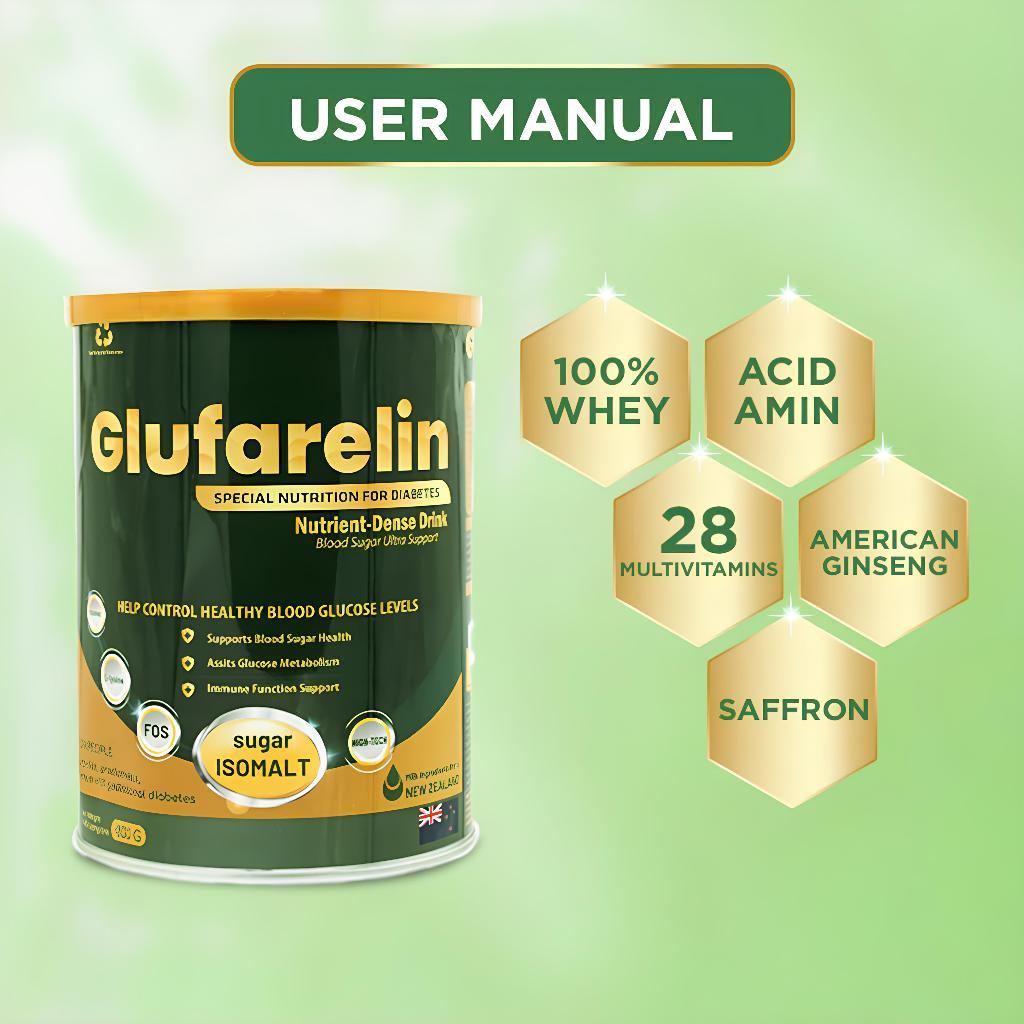 Glufarelin Gold Colostrum Milk For Diabetes - Made In NewZealand 400g ...