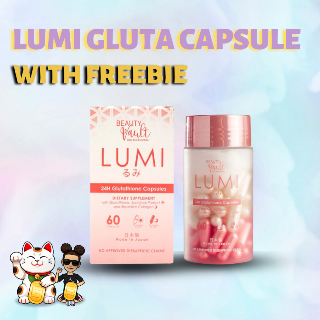 BEAUTY VAULT Lumi Day Glutathione And Collagen Vitamin C and E 60pcs ...
