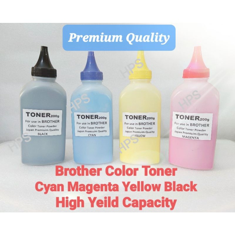 Universal Brother Colour Toner Powder All Models Compatible 200g ...