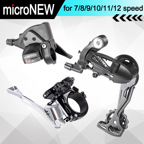 microNEW shifter 7/8/9/10/11/12 speed Groupset MTB RD 7/8/9/10/11/12 ...