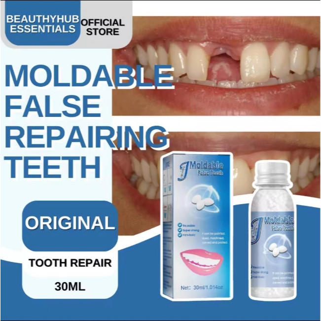 D67false teeth moldable false teeth tooth repair moldable false teeth ...