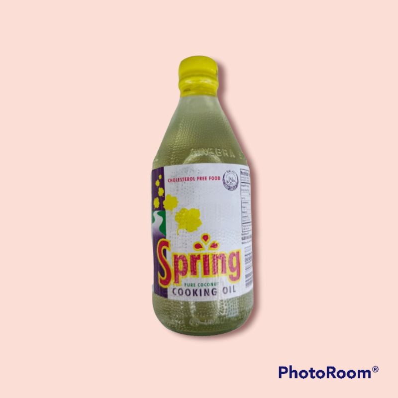 SPRING PURE COCONUT COOKING OIL 348ml | Shopee Philippines