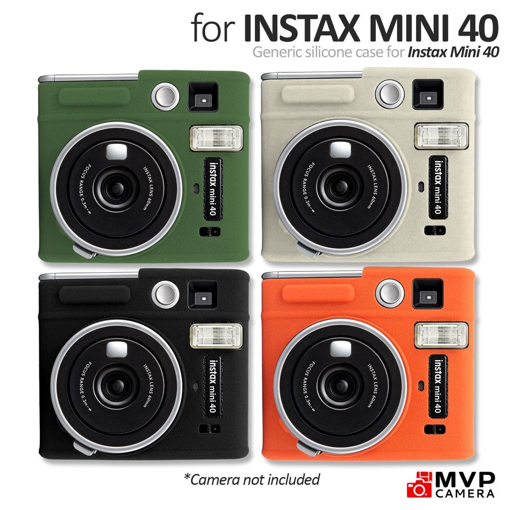 Silicone Case FujiFilm Fuji INSTAX MINI 40 with COLOR VARIATION Generic ...
