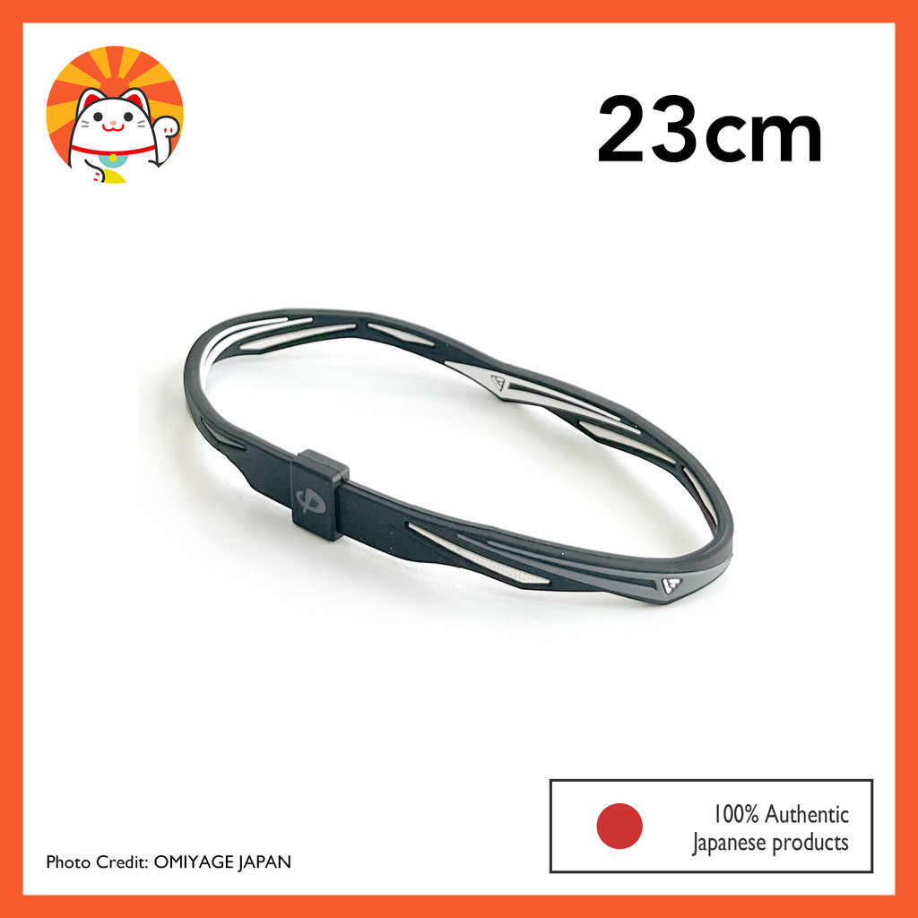 Phiten EXTREME Anklet Twist Black 23cm ap0446 [Direct from Japan] | Shopee Philippines