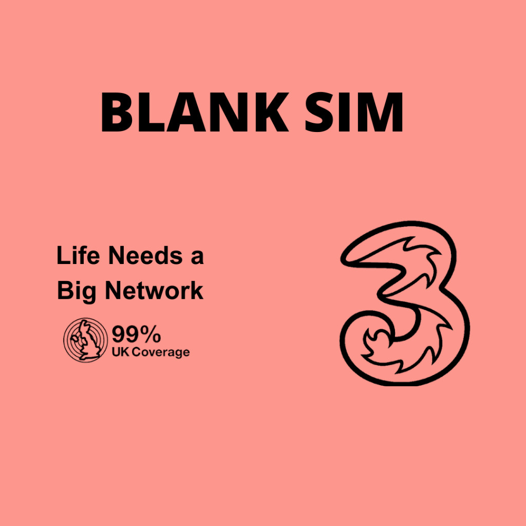 (3UK) THREE UK SUPER CHARGE BLANK SIM (75 COUNTRY COVERAGE) | Shopee Philippines