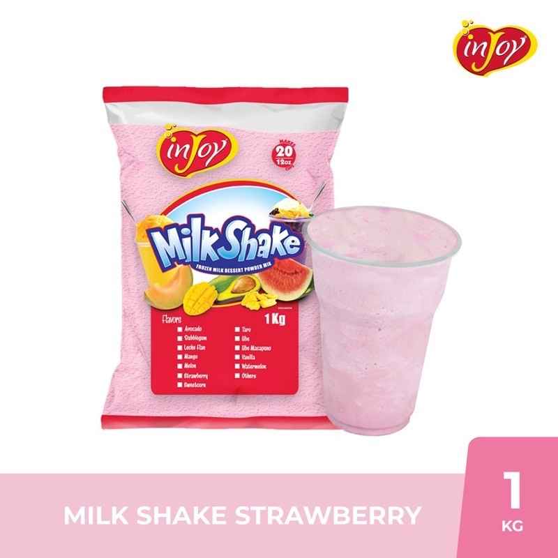 inJoy Strawberry Milkshake | Milkshake Powder 1KG | Shopee Philippines