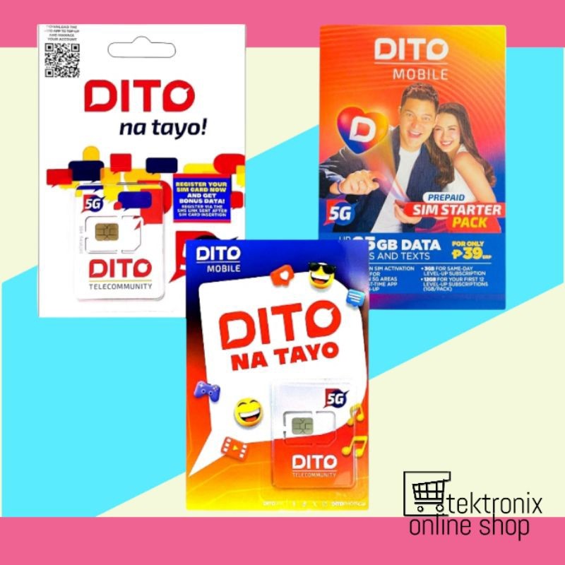 Dito sim NO EXPIRY with up to 25GB FREE DATA | Shopee Philippines