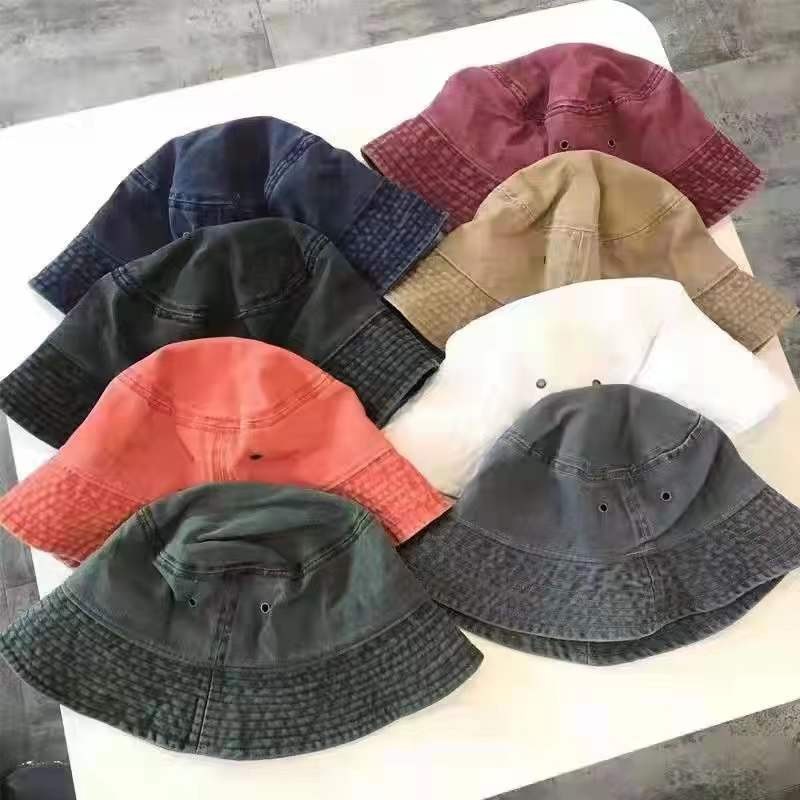 Acid Wash/Denim bucket hat | Shopee Philippines