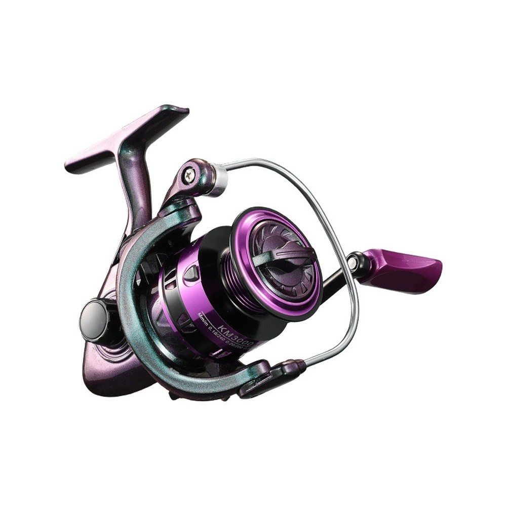 Rotating Fishing Reel Long Cast Metal Spool Lightweight Freshwater ...