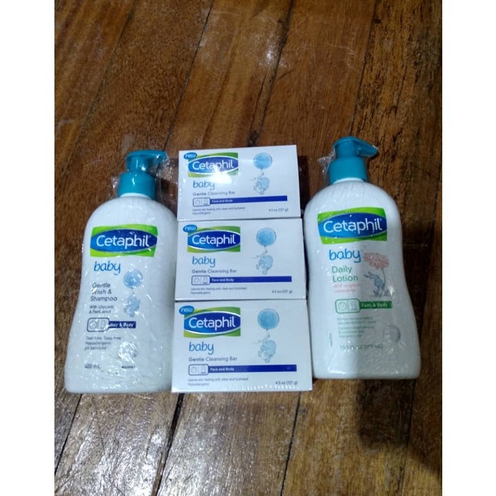 cod! bundle cetaphil 3pcs ceta.baby soap 1ceta lotion(399ml) 1 ceta ...