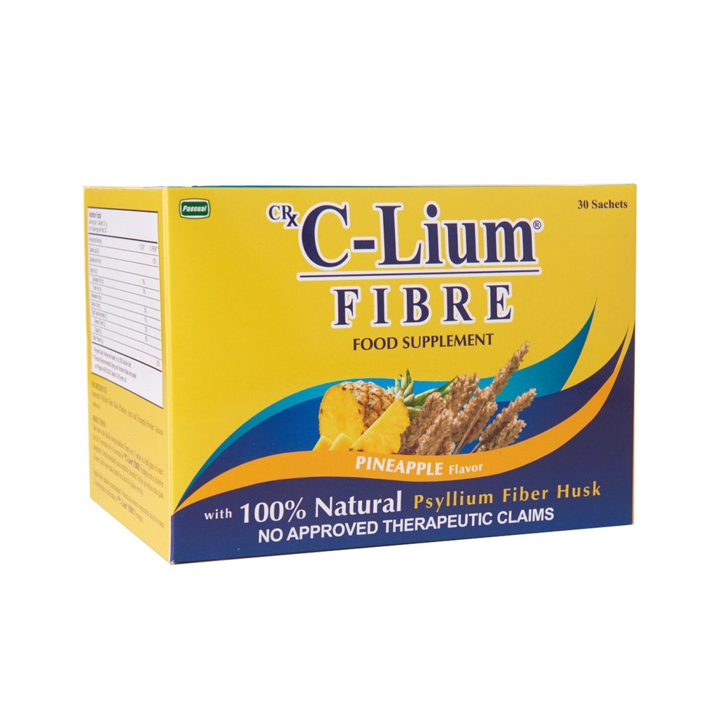 C - Lium Fibre Pineapple Flavor Sachets - 30s | Shopee Philippines