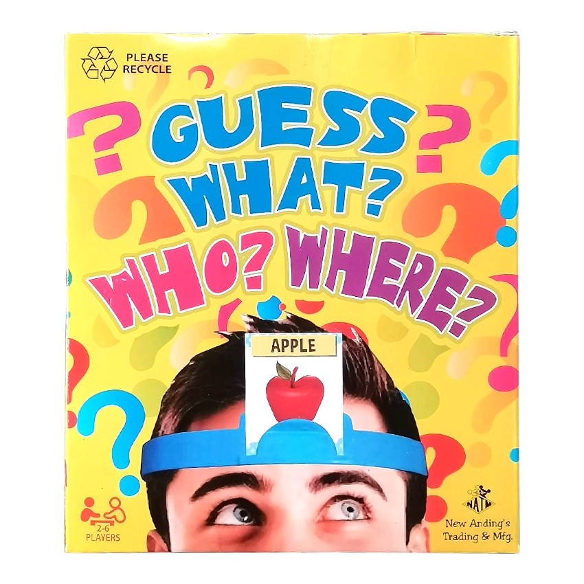 Guess What Who Where Guess Who Learning Game Pinoy Henyo | Shopee ...