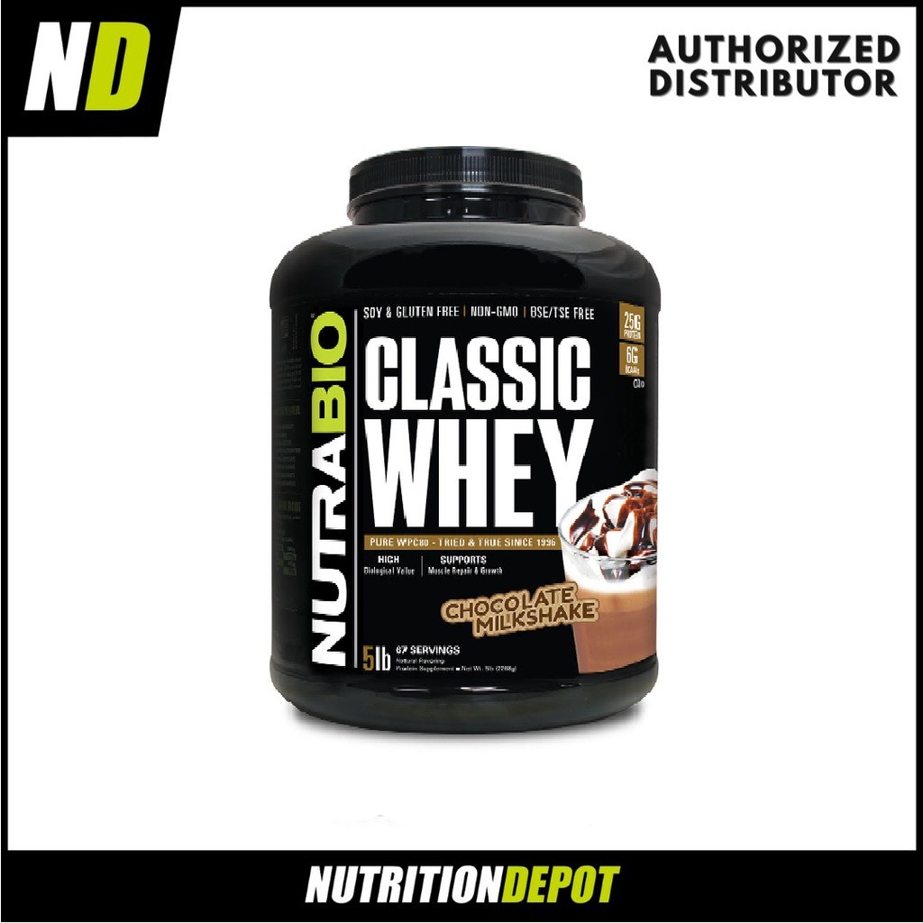 Nutrabio – CLASSIC WHEY 5lbs | Shopee Philippines