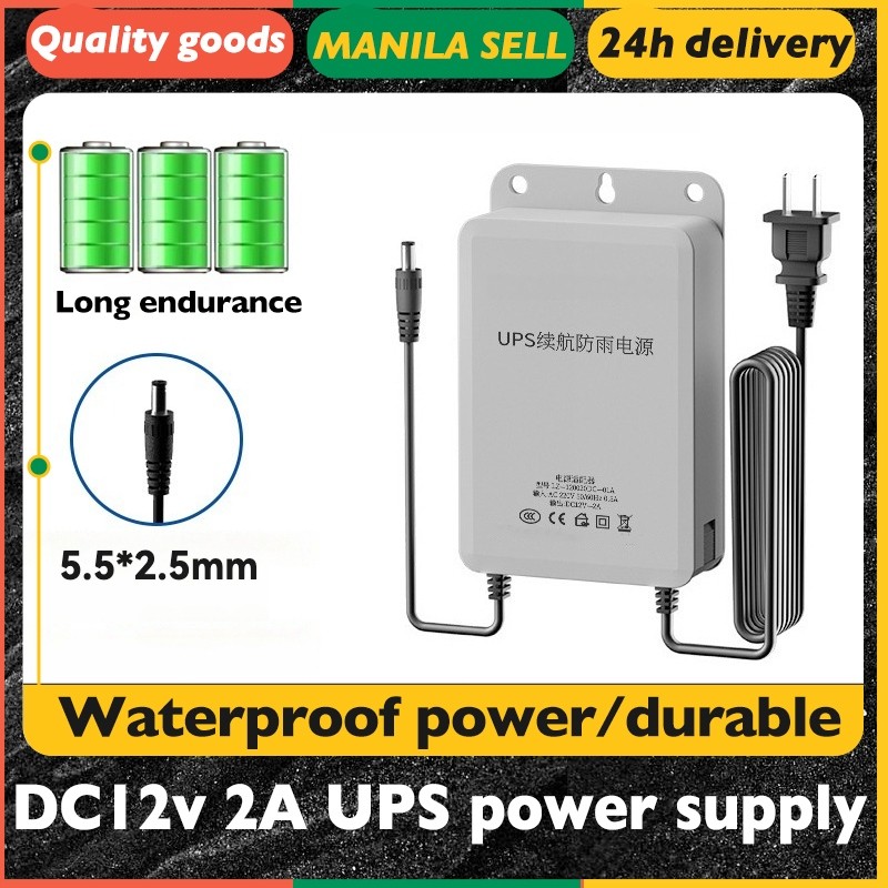 V380 Pro 12V 2A Uninterruptible Power Supply Mini UPS Battery Backup ...