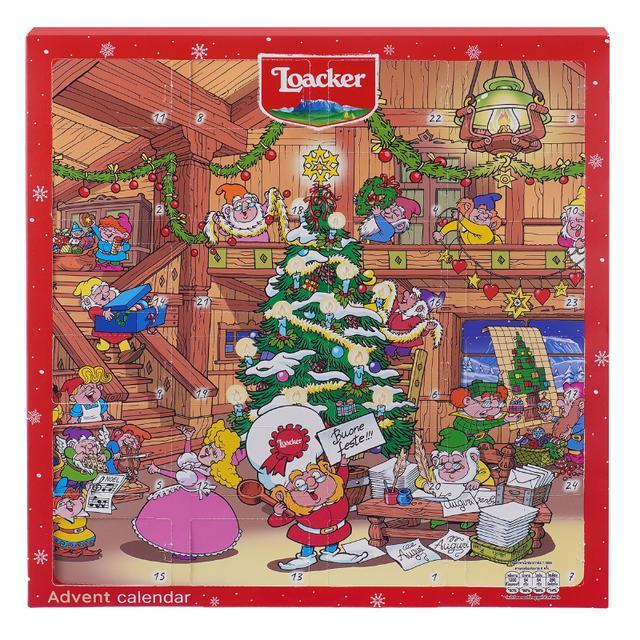 New Year Gift Set Loacker Advent Calendar 228g. ️ Year's Locker Advance ...