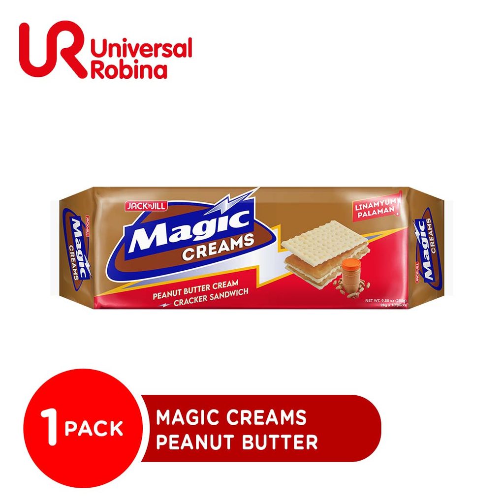 Magic Creams Peanut Butter (10 x 28g) | Shopee Philippines