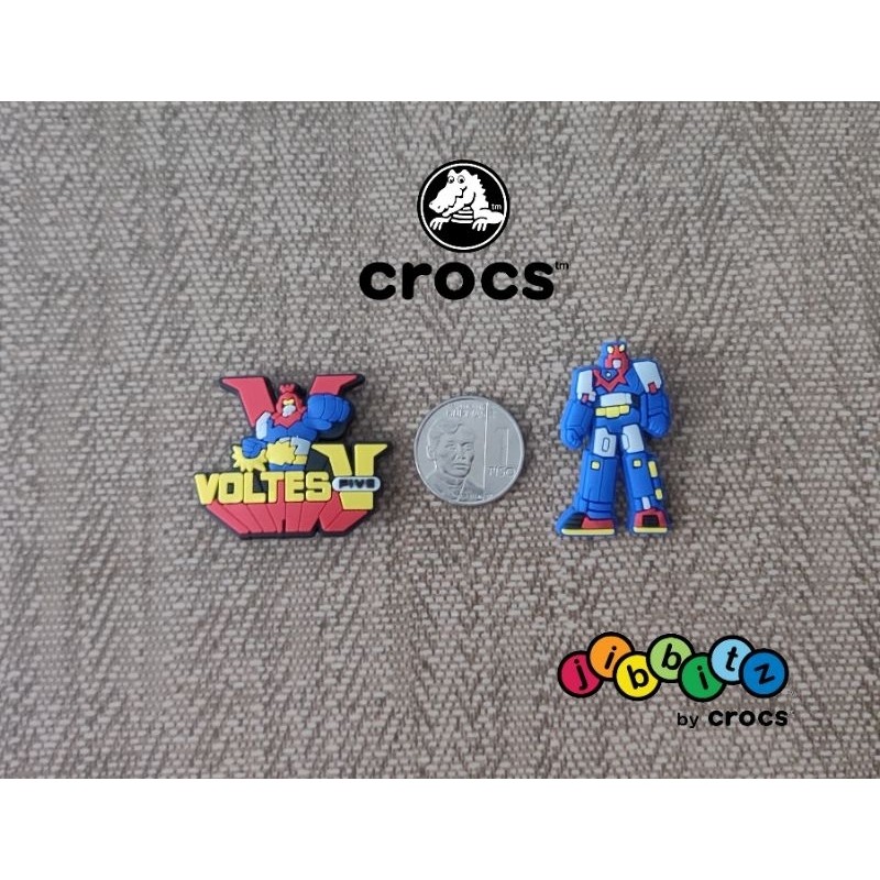 SALE! Crocs Jibbitz Charms Pins Shoe Accessories | Funko Pop Voltes V ...
